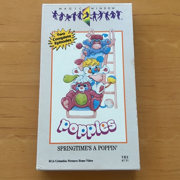 Media | Vintage Popples Vhs Tapes Bundle Of 3 | Poshmark